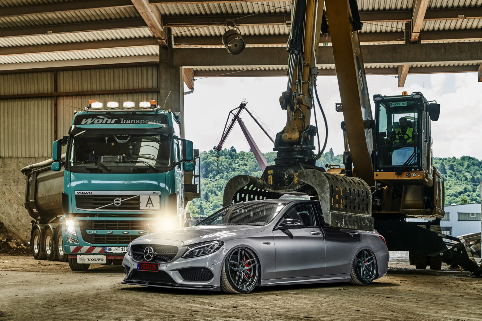 2018 Mercedes C43 AMG – FERRADA WHEELS