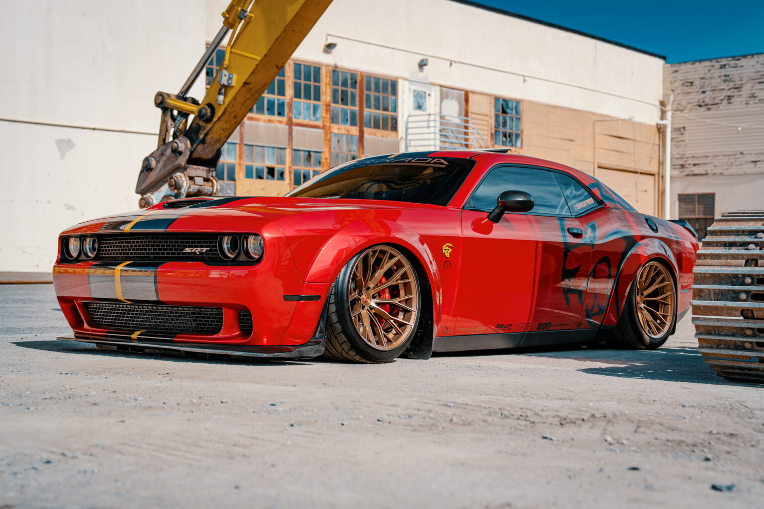 Dodge Challenger Hellcat Widebody – FR9 BC – FERRADA WHEELS
