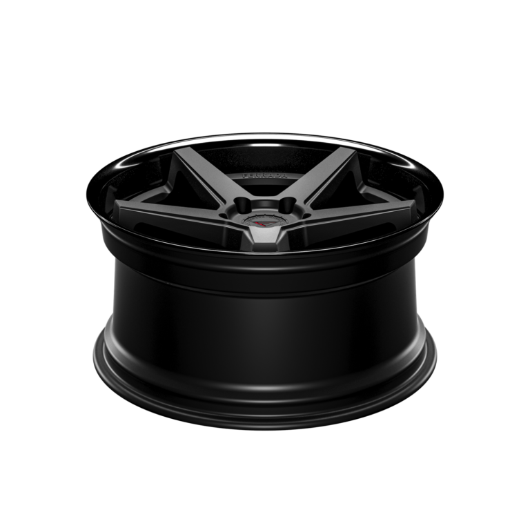 FR4 Matte Black – FERRADA WHEELS